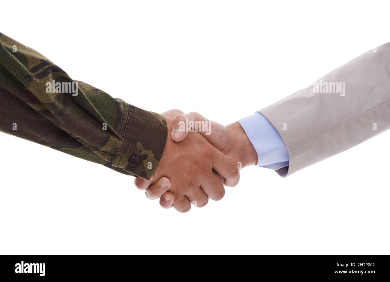 Men shaking hands army hi-res stock photography and images - Alamy