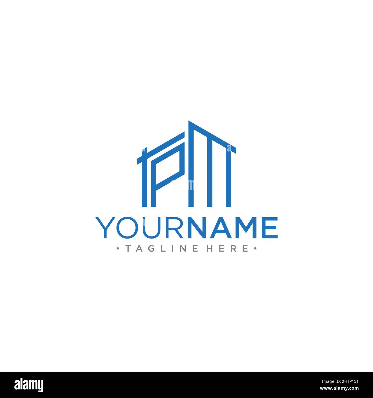 Unique PM letter symbol for logo design. Vector illustration EPS.8 EPS ...