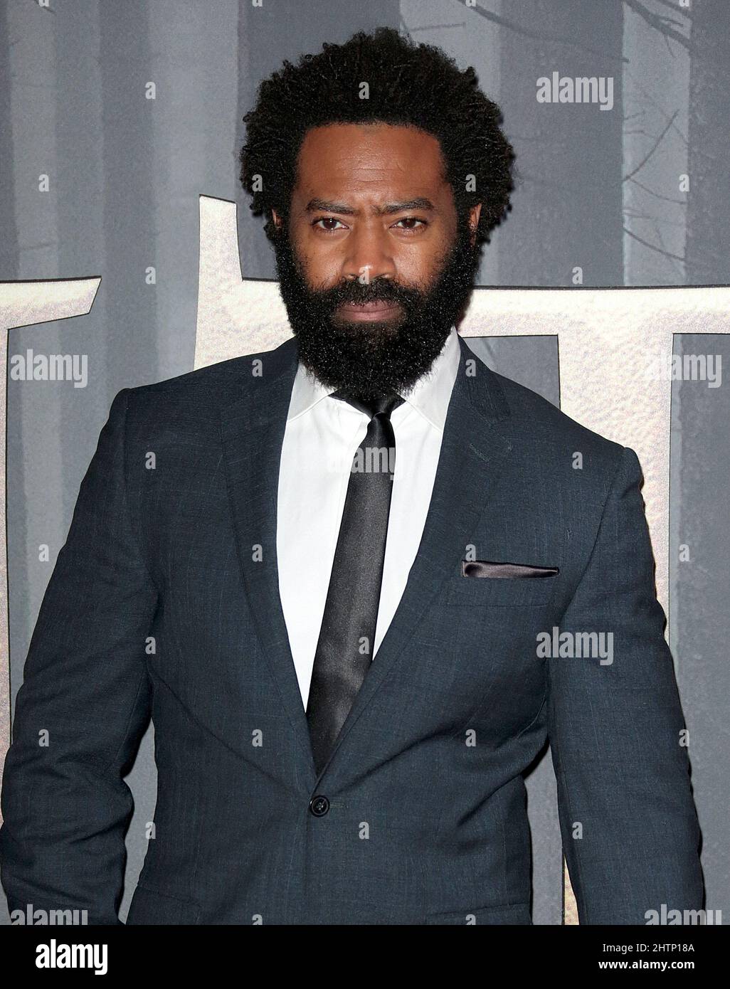 Feb 24, 2022 - London, England, UK - Nicholas Pinnock attending ...