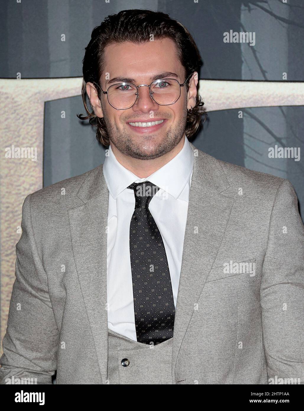 Feb 24, 2022 - London, England, UK - Joe Garrat attending Outlander ...