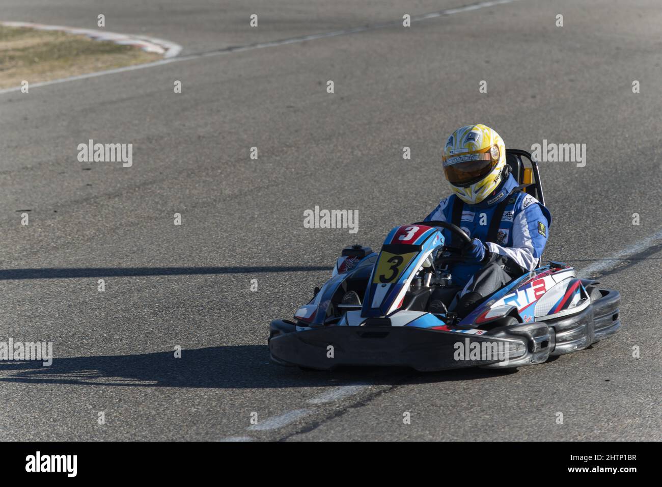 Man go karting on hi-res stock photography and images - Alamy