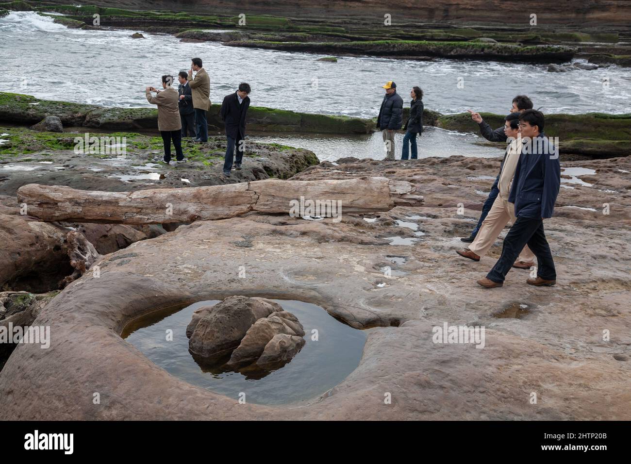 Yehliu Geopark, New Taipei City, Taiwan, ROC Stock Photo - Alamy