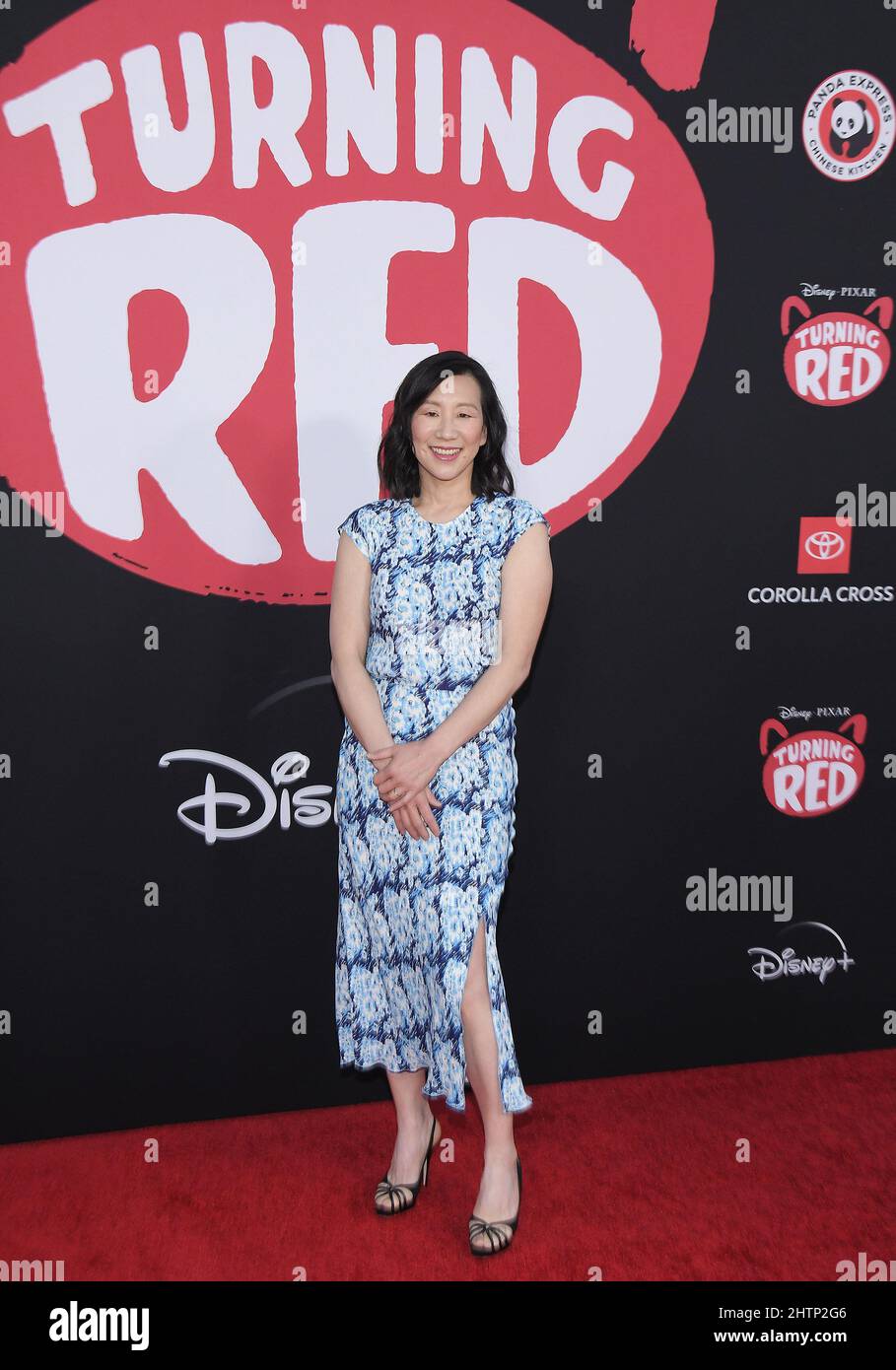 Los Angeles, USA. 01st Mar, 2022. Julia Cho arrives at Disney's TURNING ...