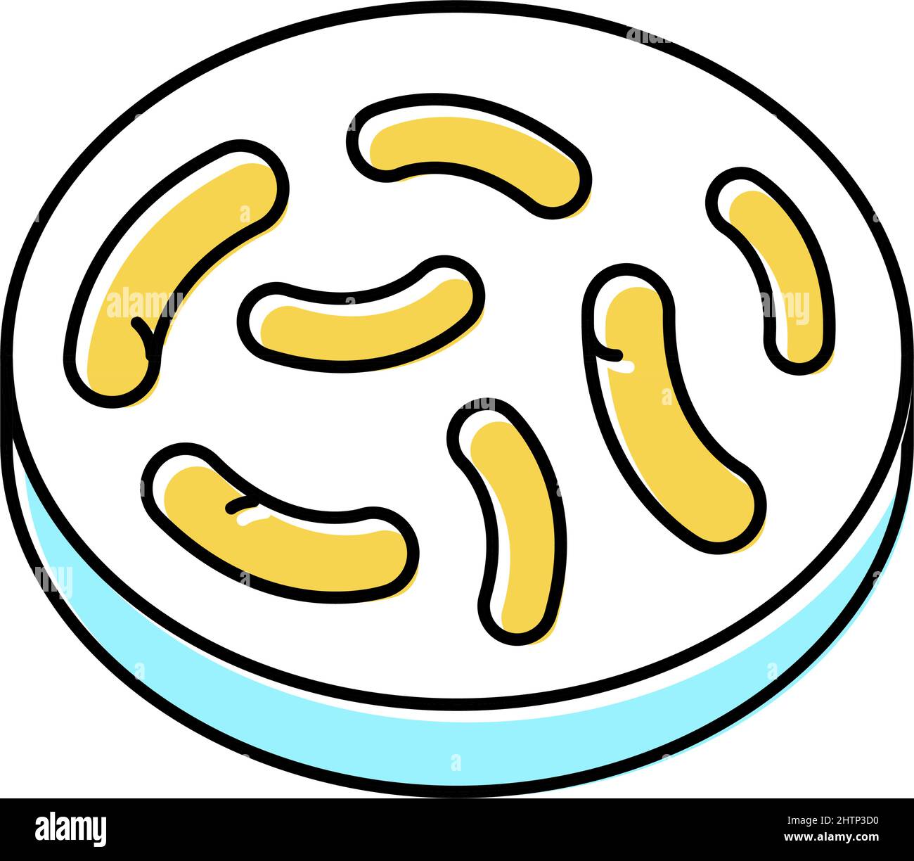 gut bacteria color icon vector illustration Stock Vector Image & Art ...