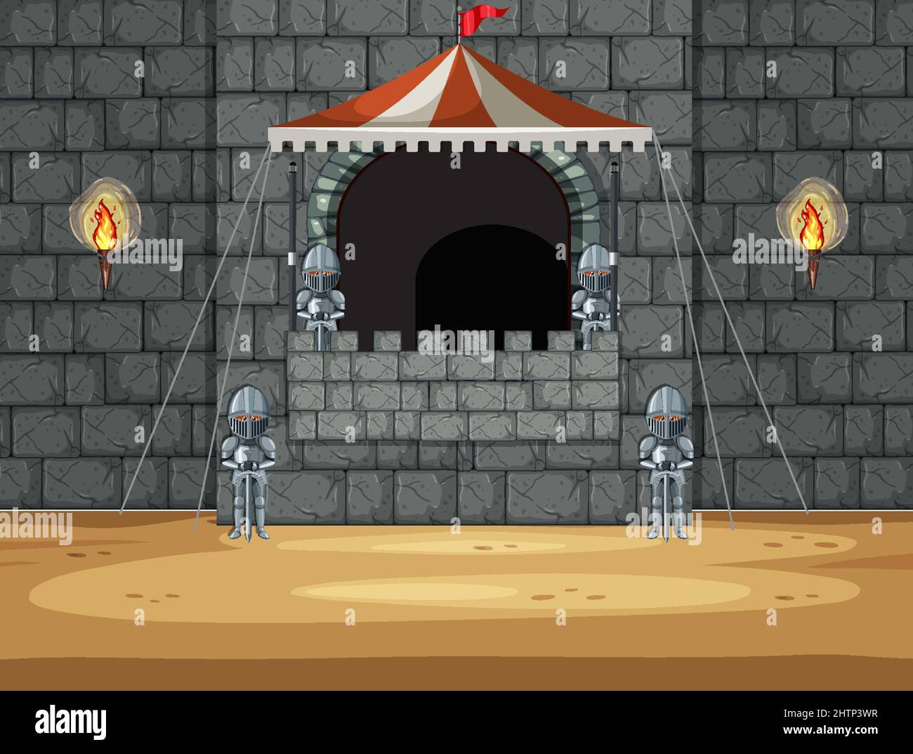 Medieval battle scene hi-res stock photography and images - Alamy