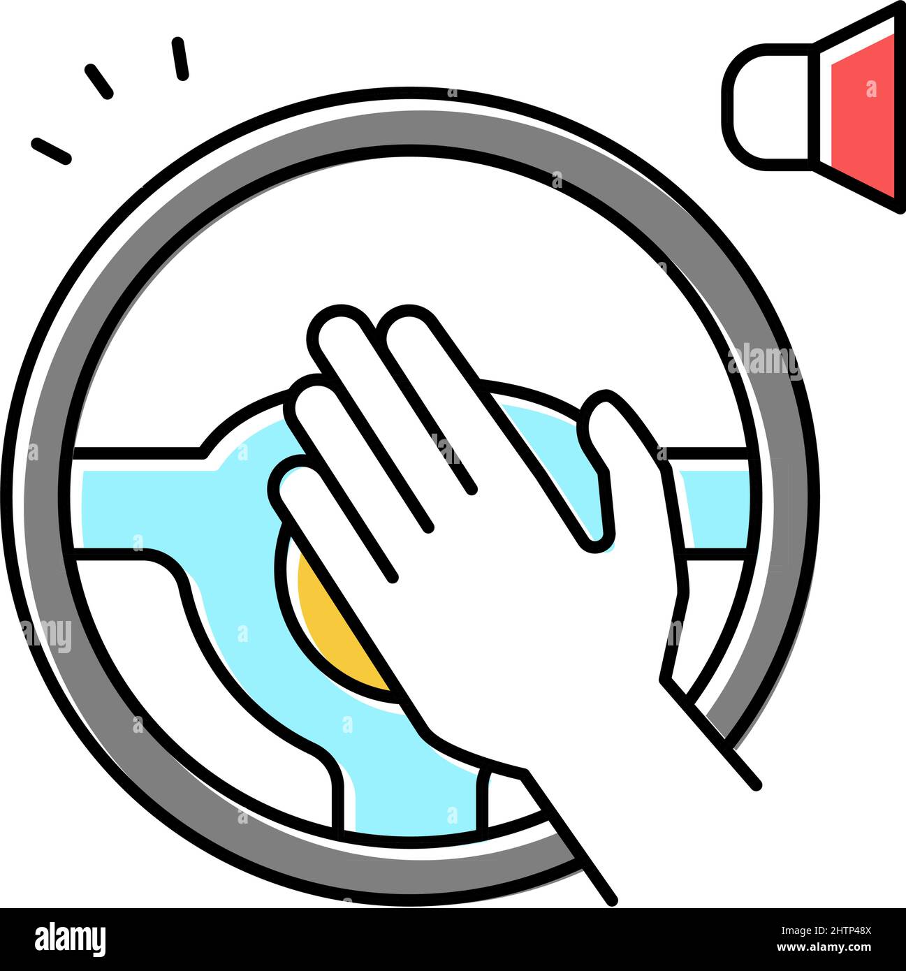 Urban honking Stock Vector Images - Alamy