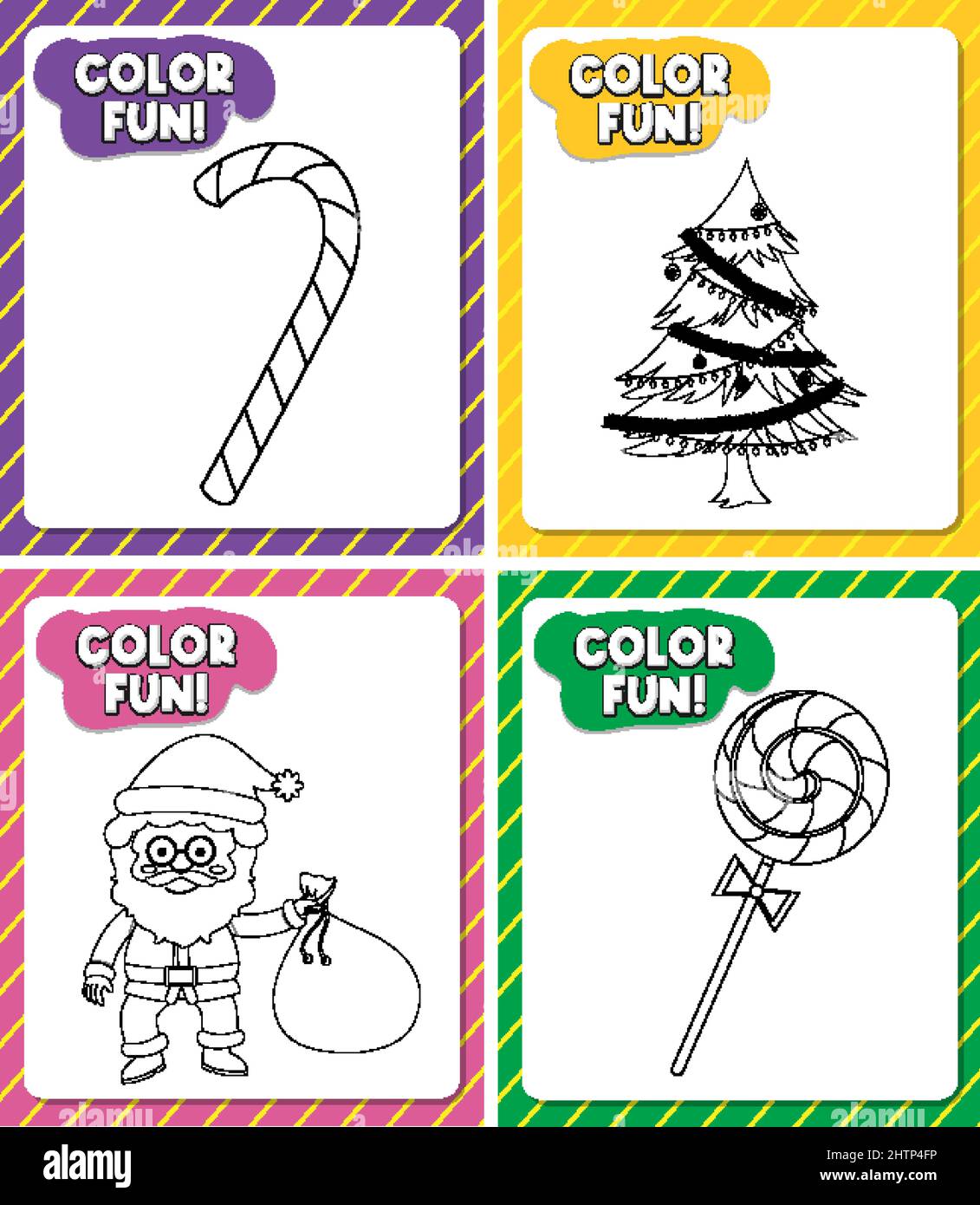 Colouring worksheet for student illustration Stock Vector Image & Art ...