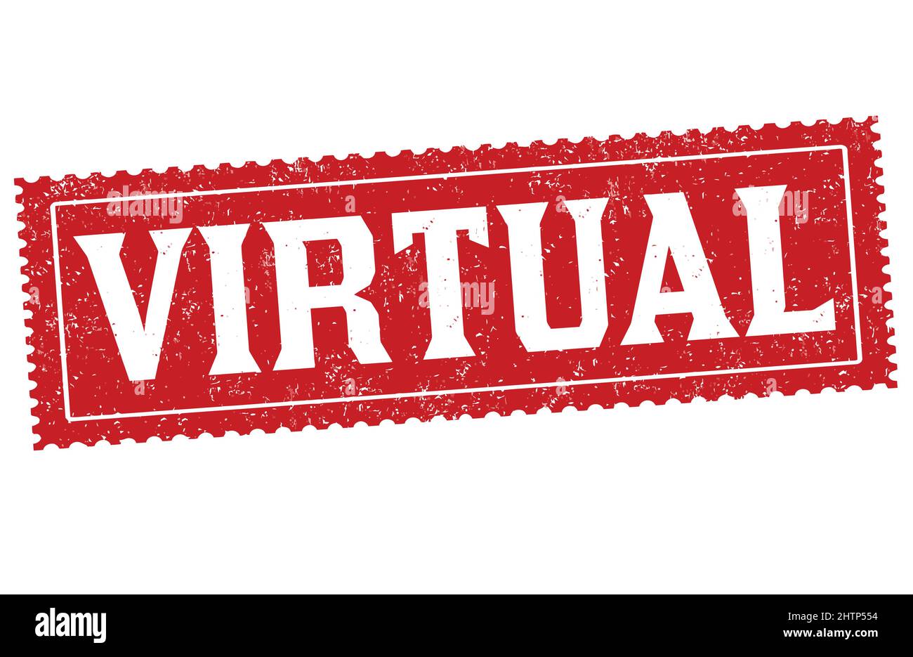 Virtual grunge rubber stamp on white background, vector illustration ...