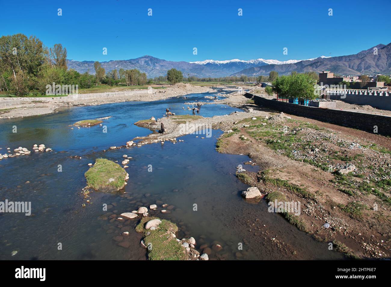 Swat river in the valley of Himalayas, Pakistan Stock Photo - Alamy