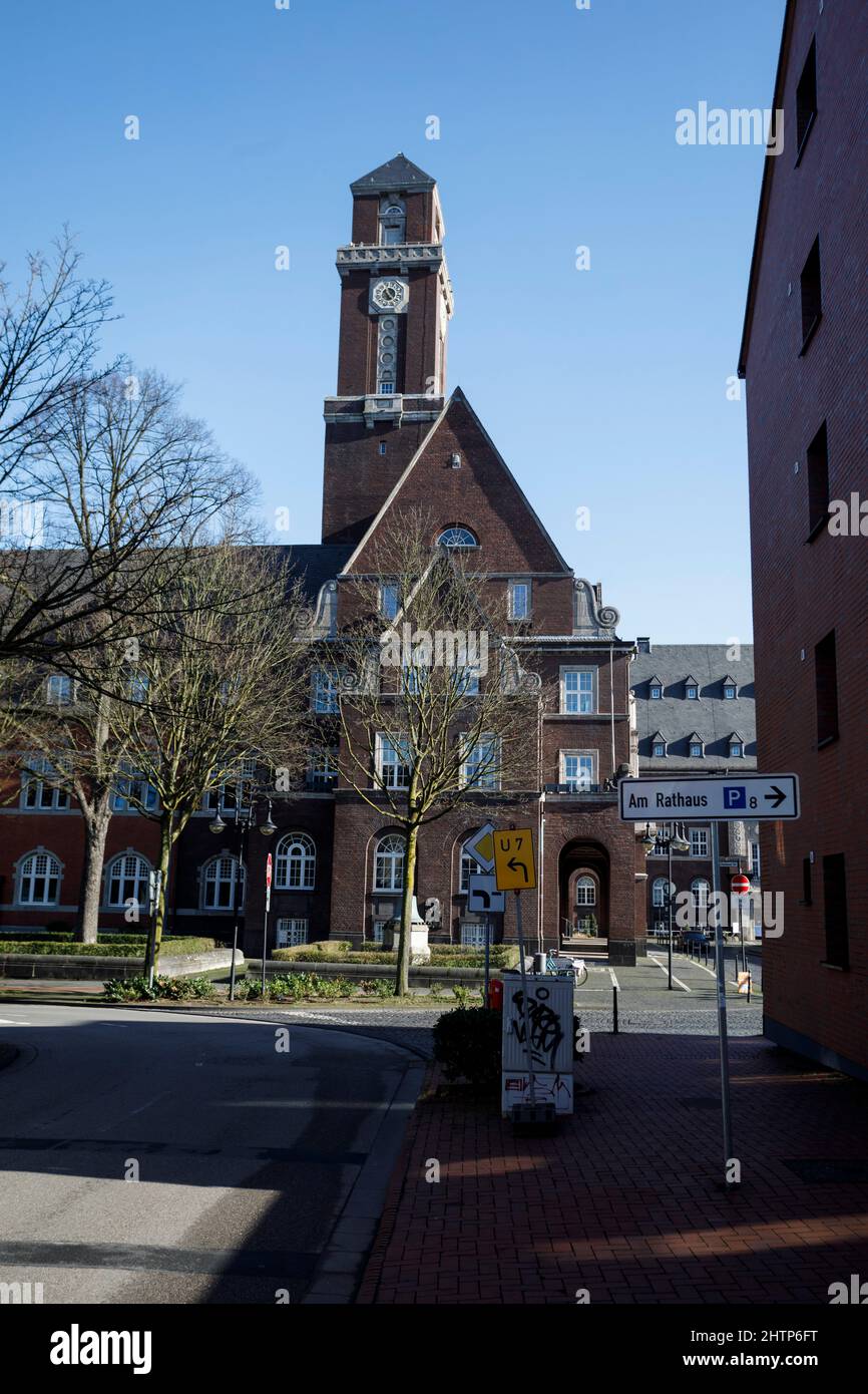 Bottrop town hall Stock Photo - Alamy