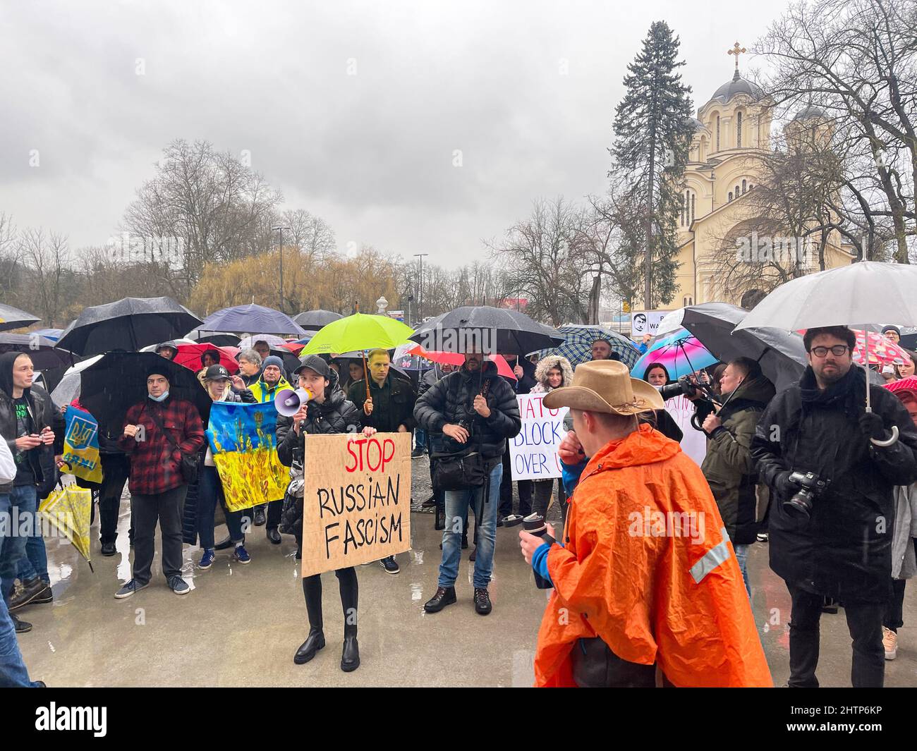Fascism poster flag hi-res stock photography and images - Alamy