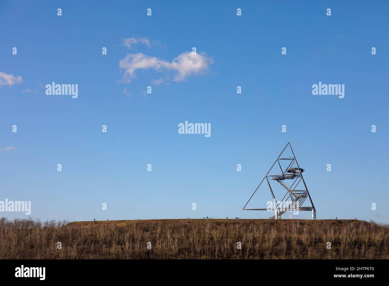 Tertraeder Bottrop on the Beckstrasse spoil tip Stock Photo - Alamy