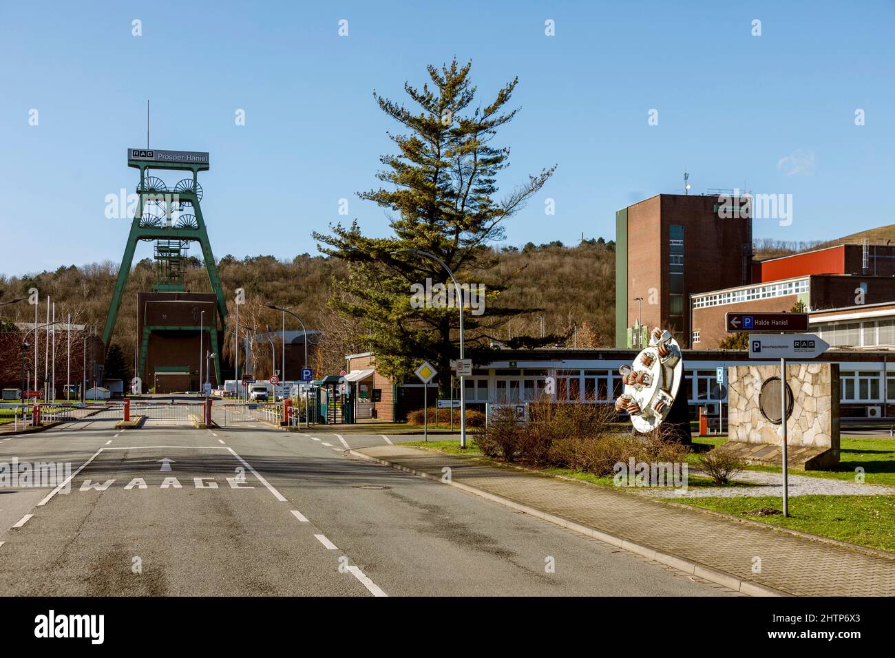 RAG Prosper Haniel colliery in Bottrop, Franz Haniel mine Stock Photo ...