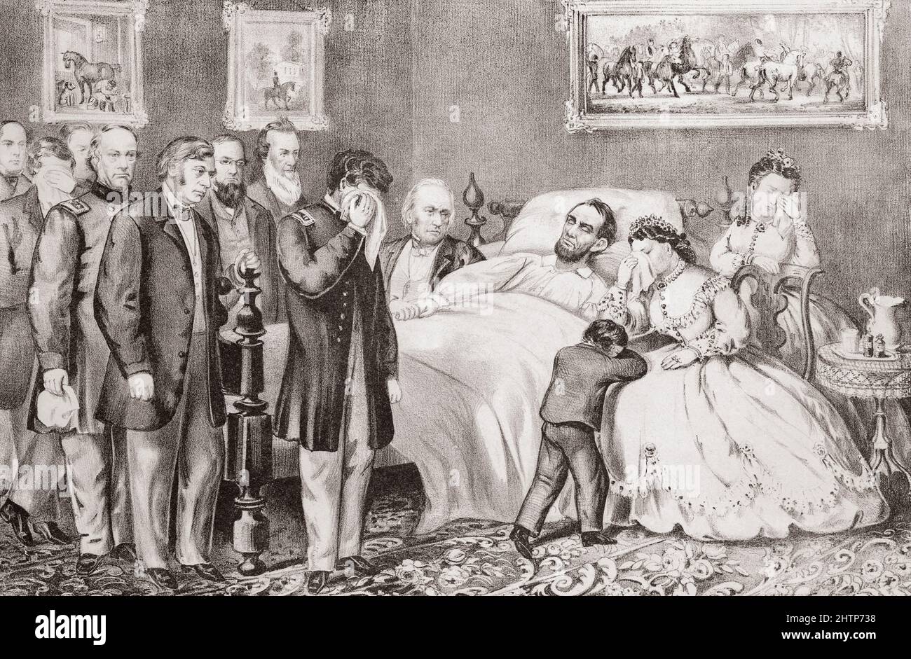 John wilkes booth death hi-res stock photography and images - Alamy