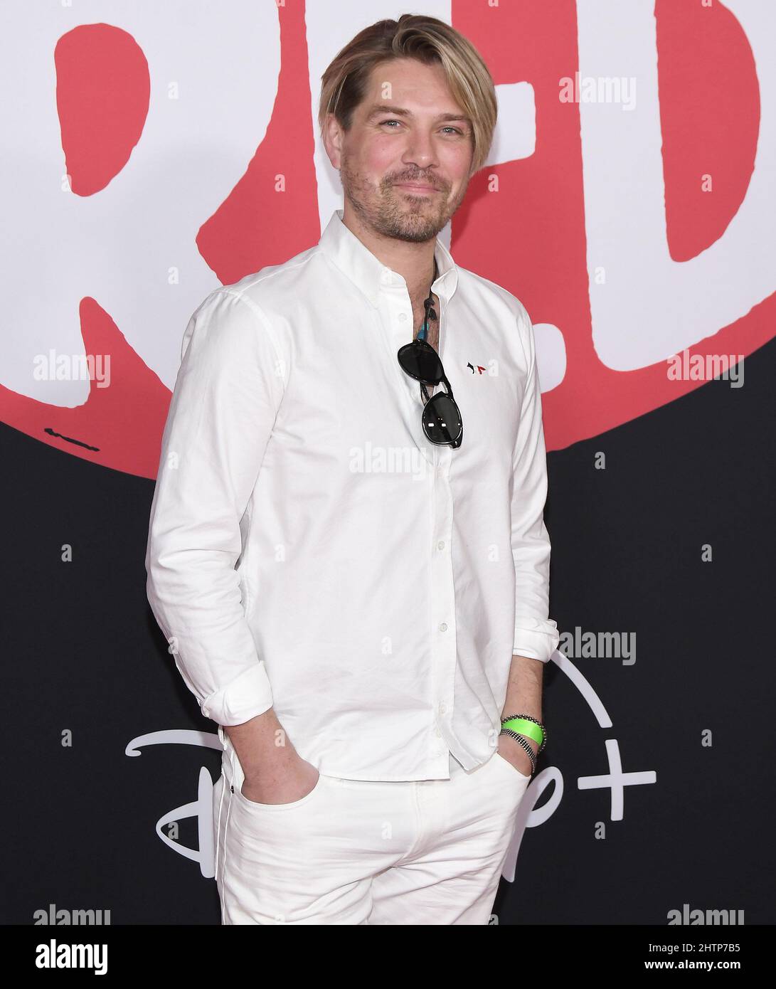 Taylor Hanson arrives at Disney's TURNING RED Los Angeles Premiere held ...