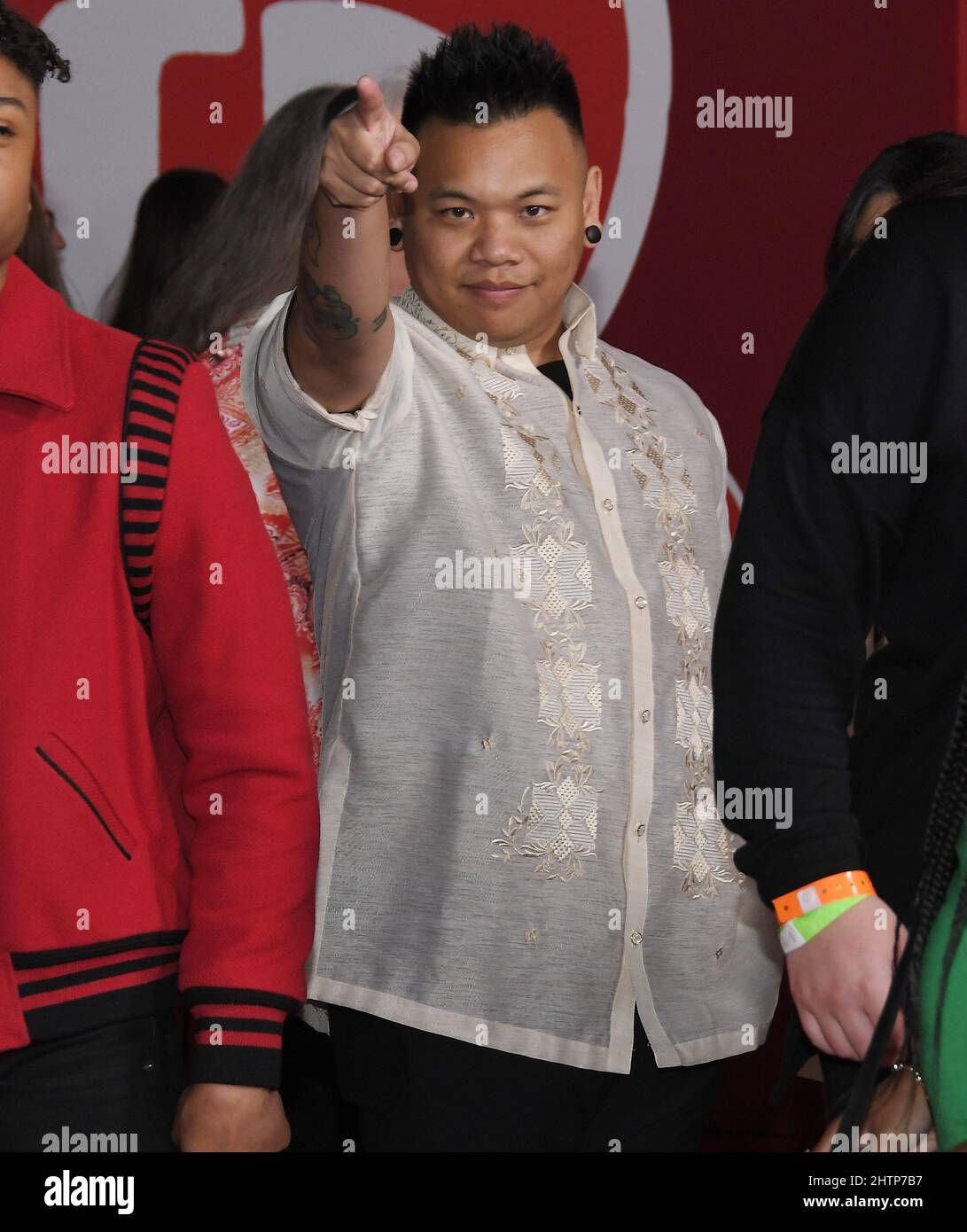 AJ Rafael arrives at Disney's TURNING RED Los Angeles Premiere held at ...