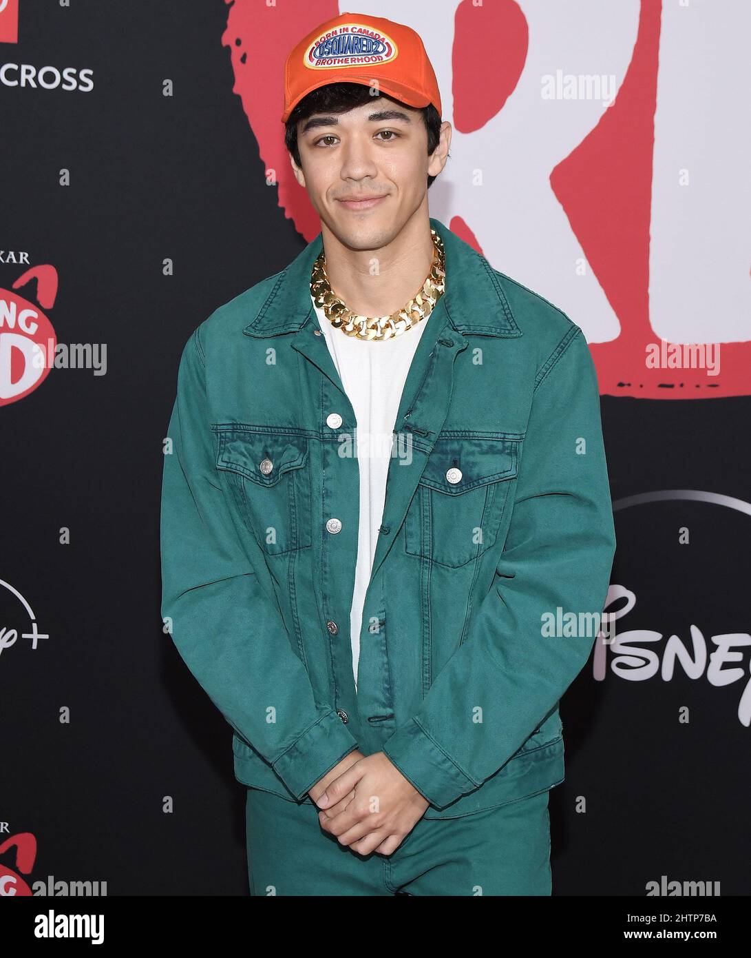 Kyle Hanagami arrives at Disney's TURNING RED Los Angeles Premiere held ...