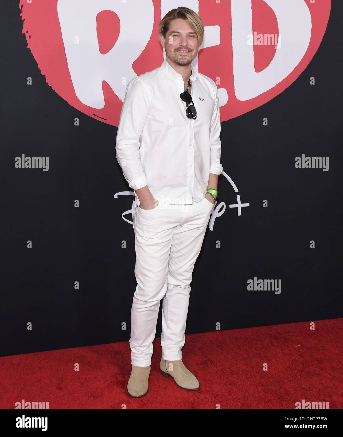 Los Angeles, USA. 01st Mar, 2022. Taylor Hanson arrives at Disney's ...