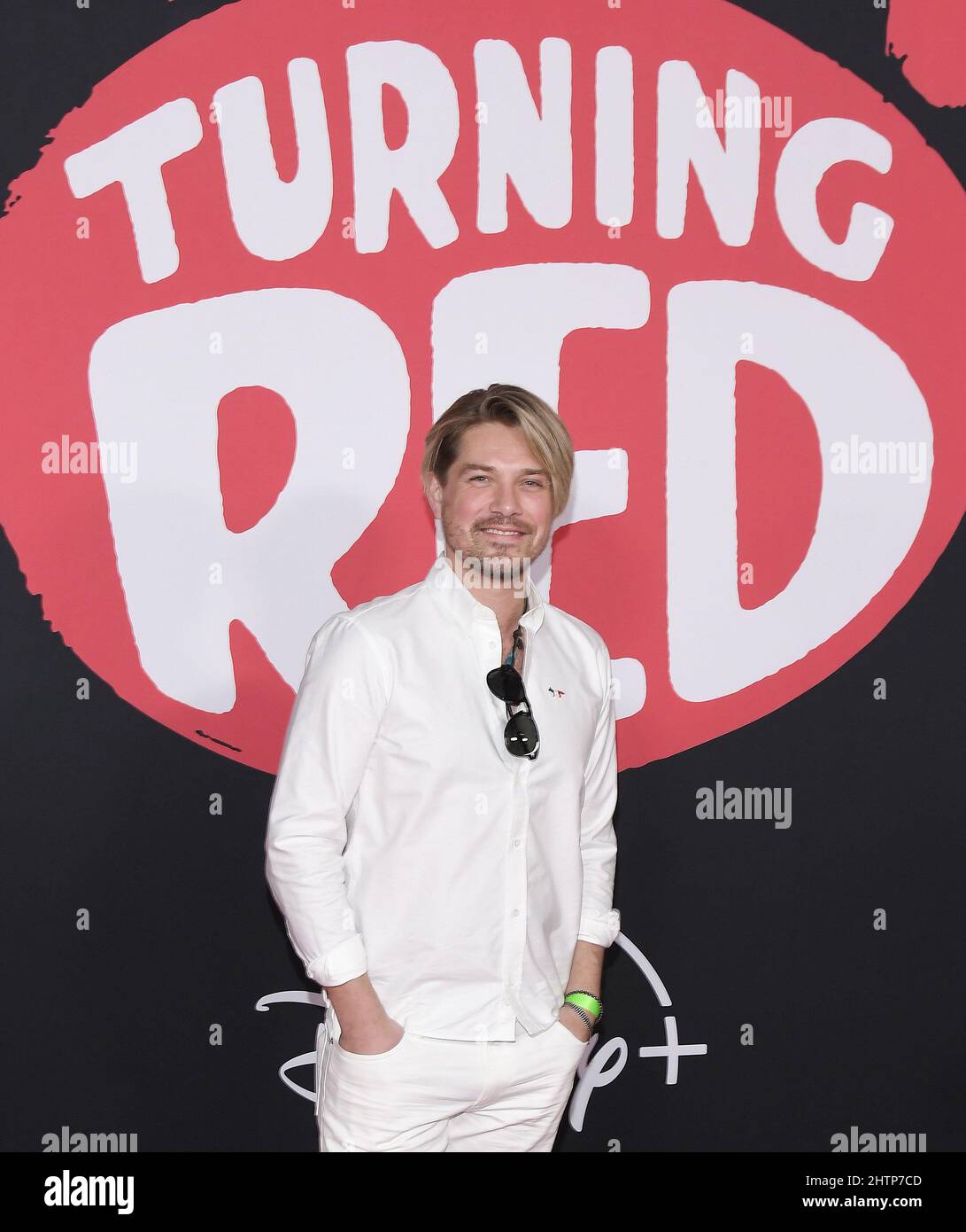 Los Angeles, USA. 01st Mar, 2022. Taylor Hanson arrives at Disney's ...