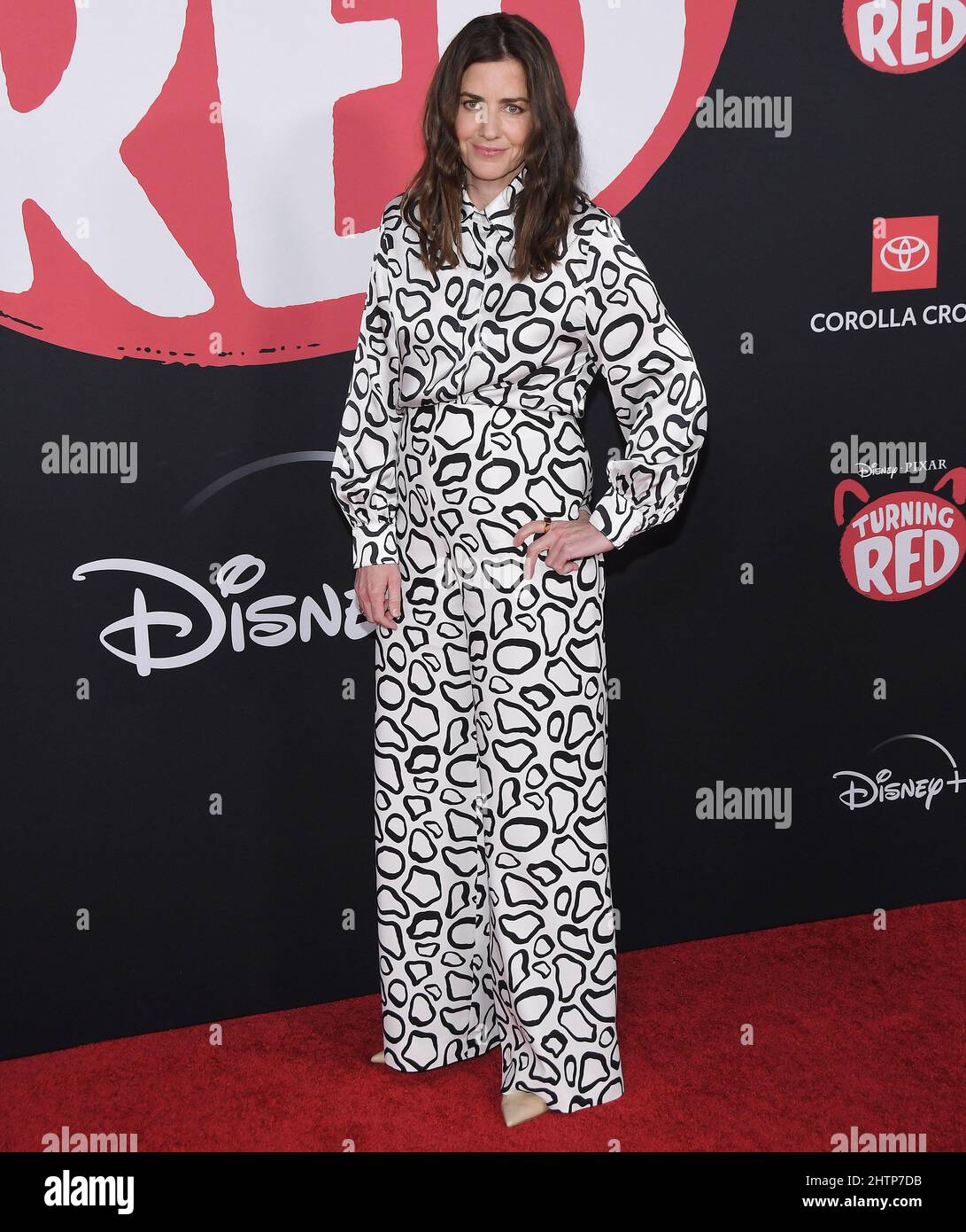 Los Angeles, USA. 01st Mar, 2022. Lindsey Collins arrives at Disney's ...