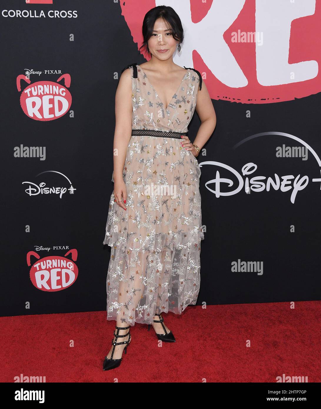 Los Angeles, USA. 01st Mar, 2022. Domee Shi arrives at Disney's TURNING RED Los Angeles Premiere ...