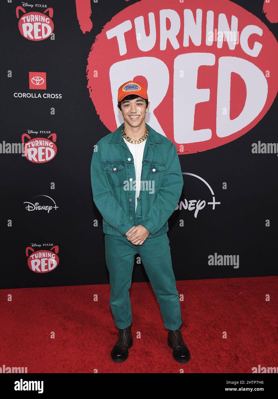 Los Angeles, USA. 01st Mar, 2022. Kyle Hanagami arrives at Disney's ...
