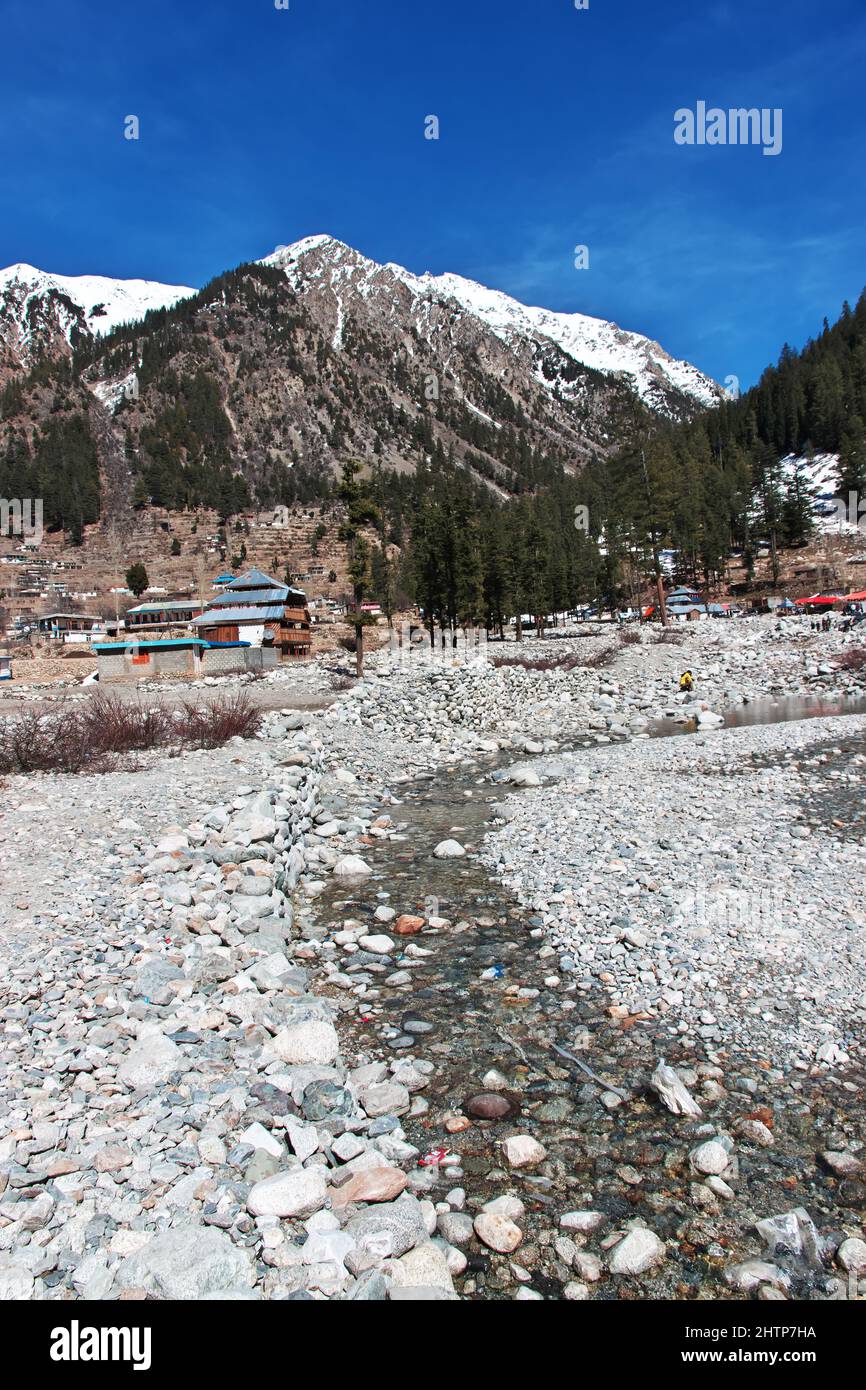 Nature of Kalam valley in Himalayas, Pakistan Stock Photo - Alamy