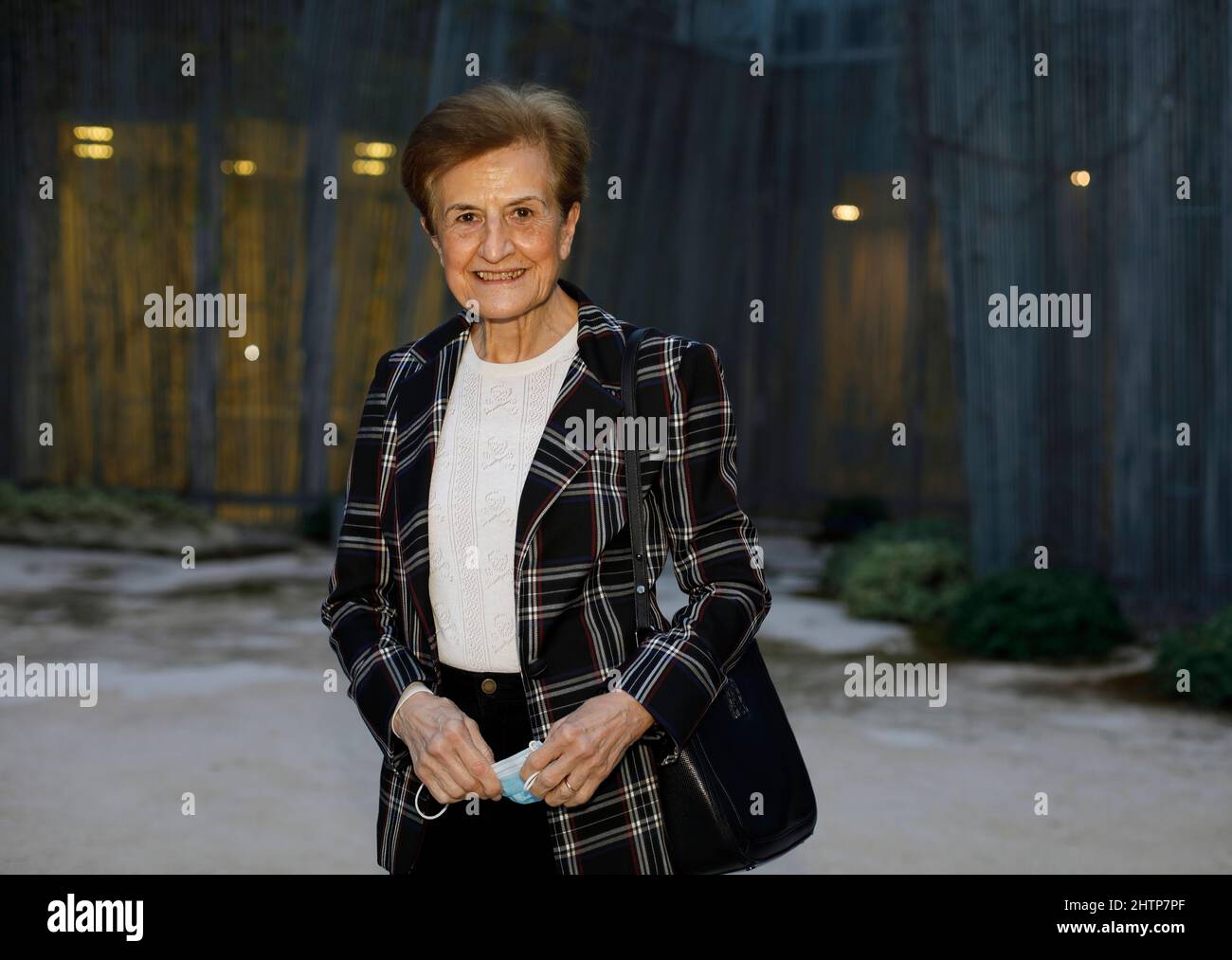Outdoor Portrait Of Adela Cortina Spanish Philosopher Professor Of