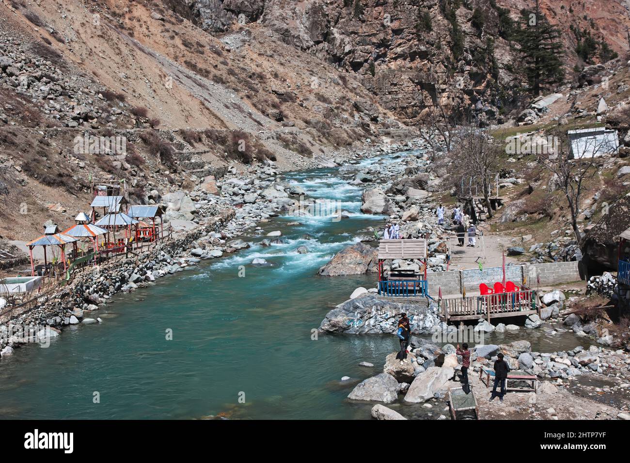 The river of Kalam valley in Himalayas, Pakistan Stock Photo - Alamy