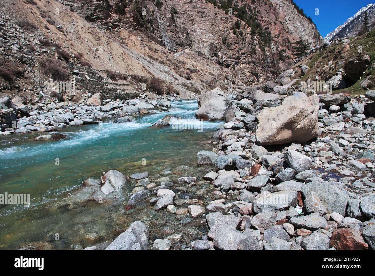 The river of Kalam valley in Himalayas, Pakistan Stock Photo - Alamy