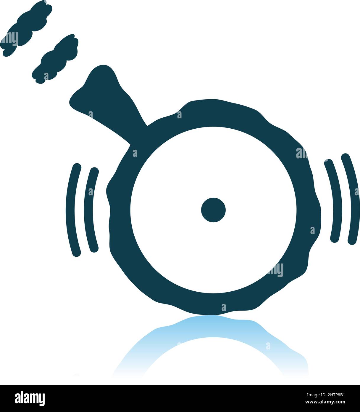 April Fool's Day Icon. Shadow Reflection Design. Vector Illustration ...