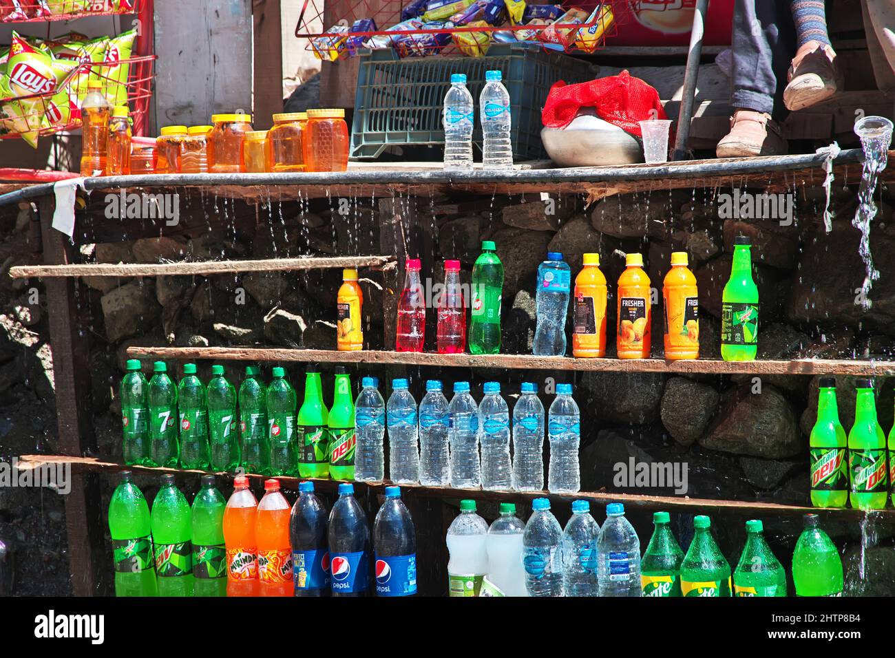 The local market in Kalam valley in Himalayas, Pakistan Stock Photo - Alamy