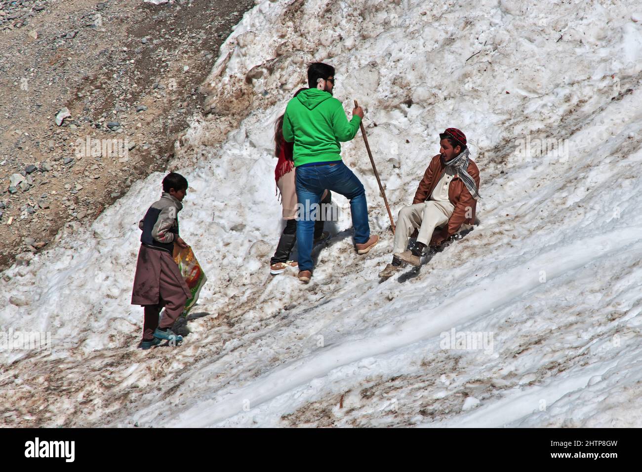The glacier of Kalam valley in Himalayas, Pakistan Stock Photo - Alamy