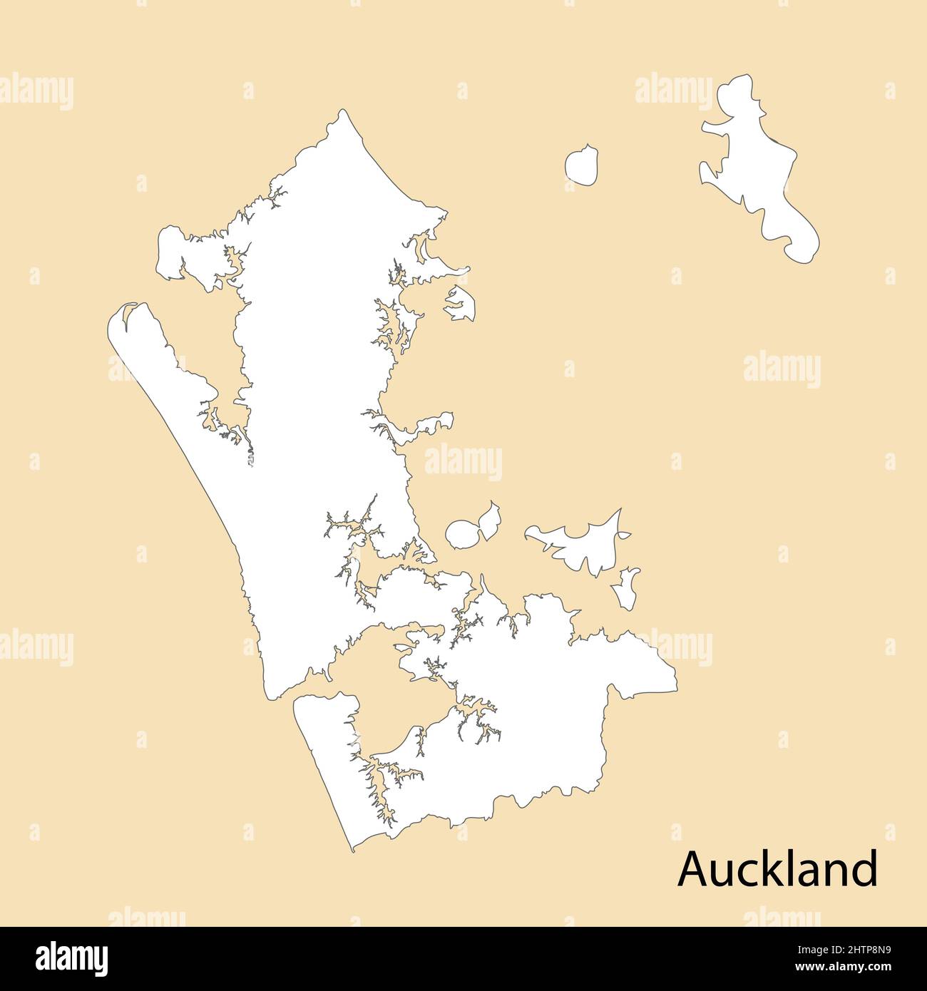 Best Of 2019: New Map Reveals The True Size Of Auckland NZ Herald ...