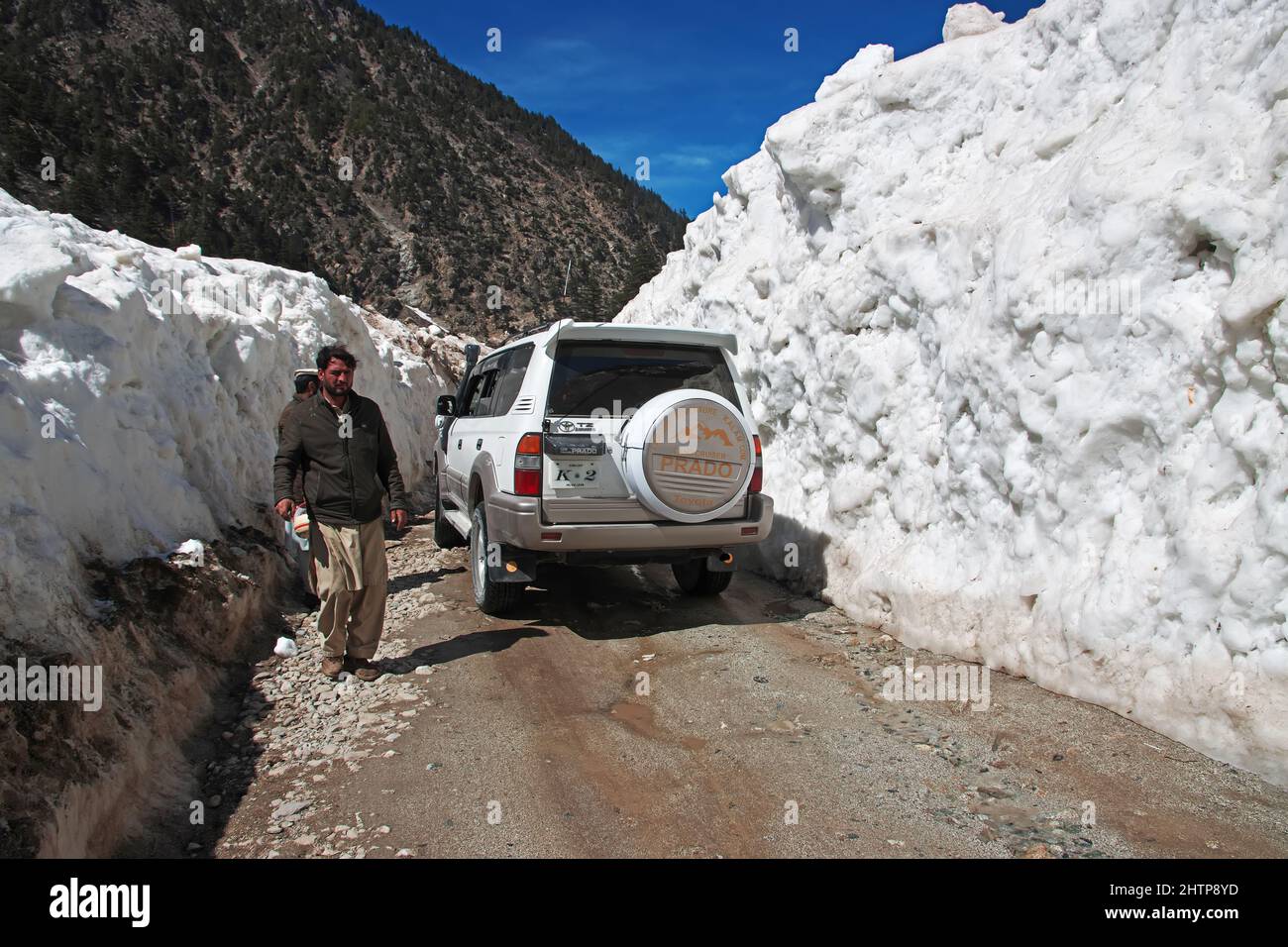 The road of Kalam valley in Himalayas, Pakistan Stock Photo - Alamy