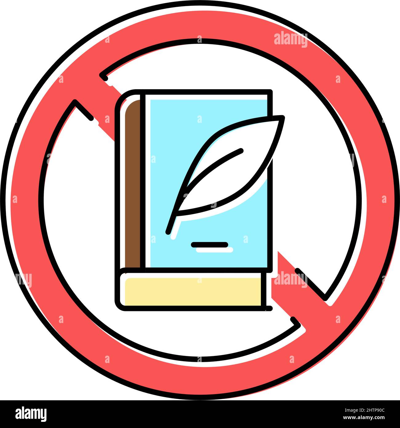 lack of education poverty problem color icon vector illustration Stock ...