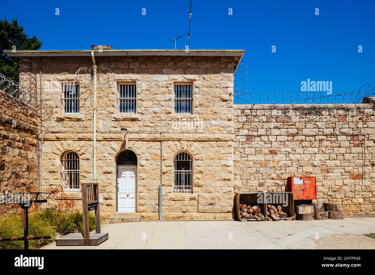 Beechworth Gaol in Victoria Australia Stock Photo - Alamy