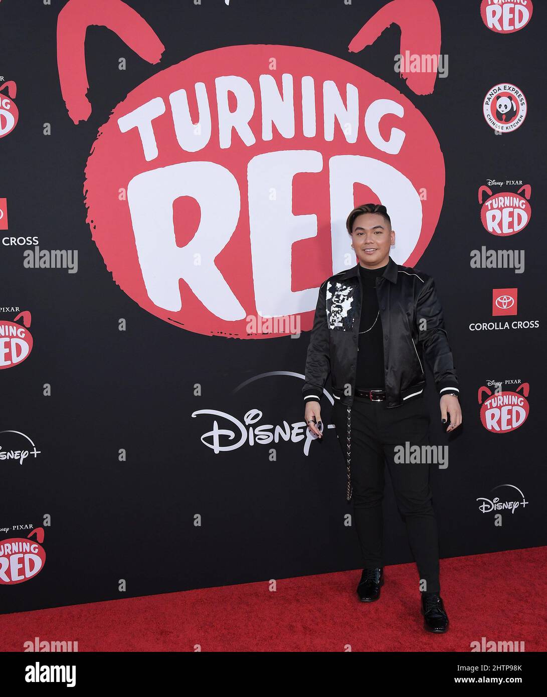 Los Angeles, USA. 01st Mar, 2022. Topher Ngo arrives at Disney's ...