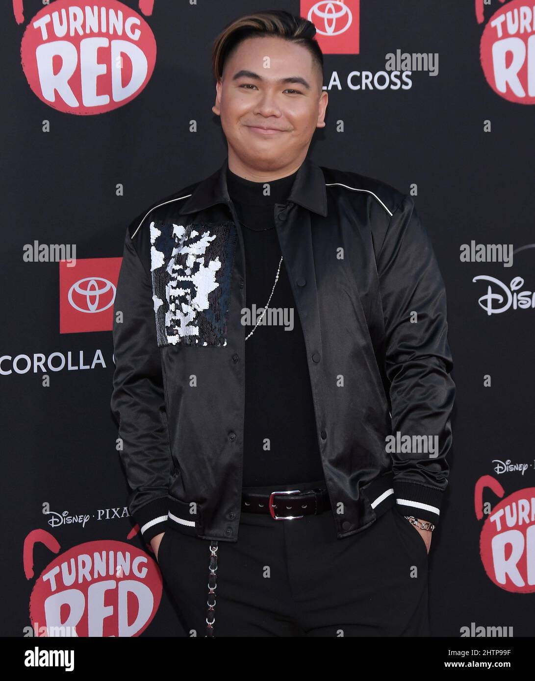 Los Angeles, USA. 01st Mar, 2022. Topher Ngo arrives at Disney's ...