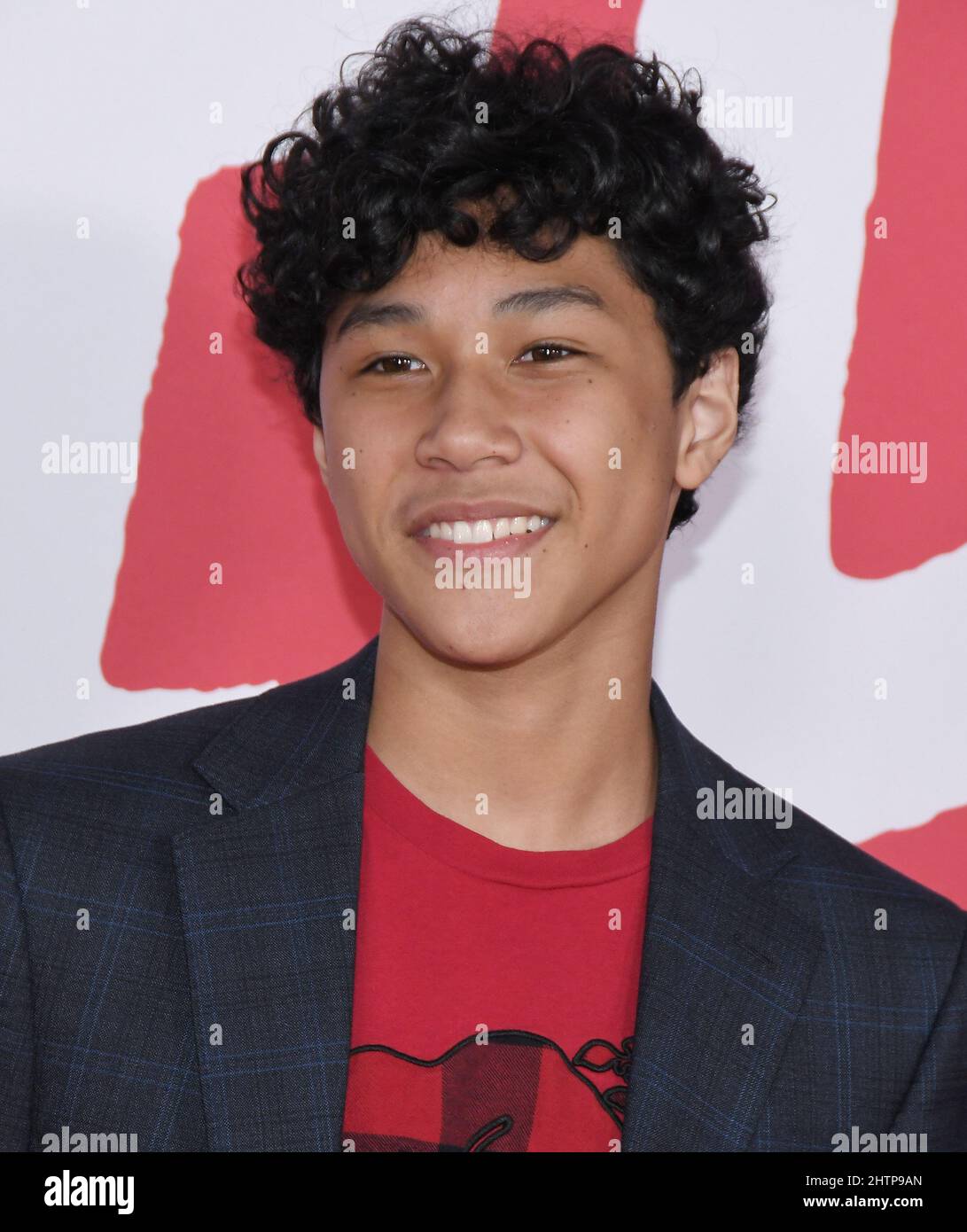 Los Angeles, USA. 01st Mar, 2022. Tristan Chen arrives at Disney's ...