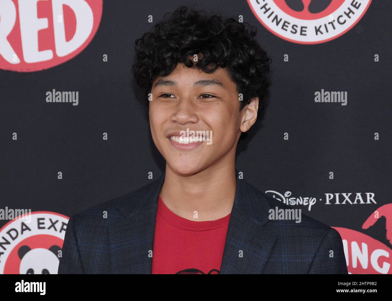 Los Angeles, USA. 01st Mar, 2022. Tristan Chen arrives at Disney's ...