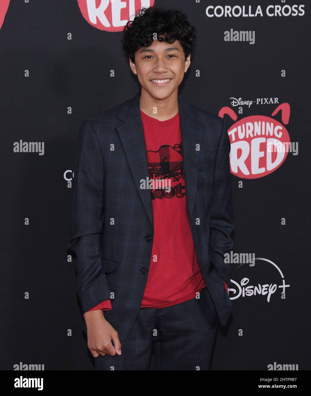 Los Angeles, USA. 01st Mar, 2022. Tristan Chen arrives at Disney's ...