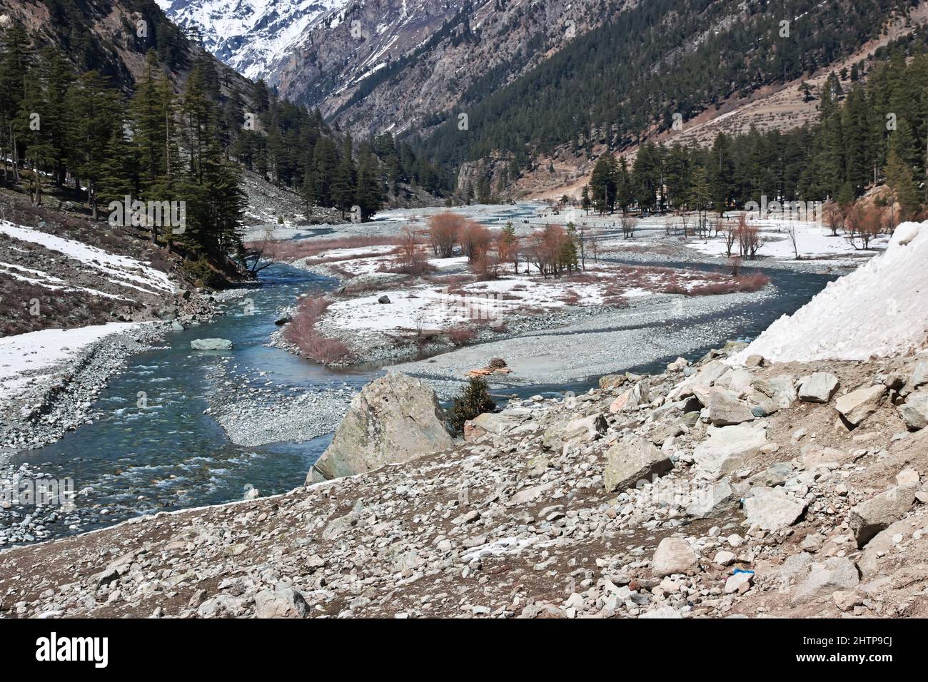 The river of Kalam valley in Himalayas, Pakistan Stock Photo - Alamy