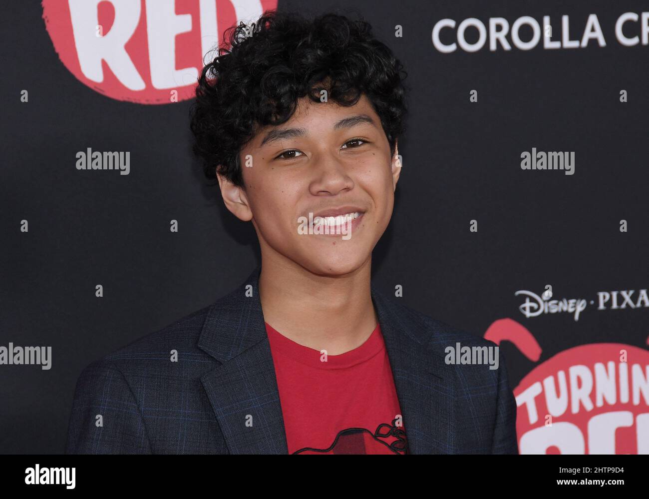 Los Angeles, USA. 01st Mar, 2022. Tristan Chen arrives at Disney's ...