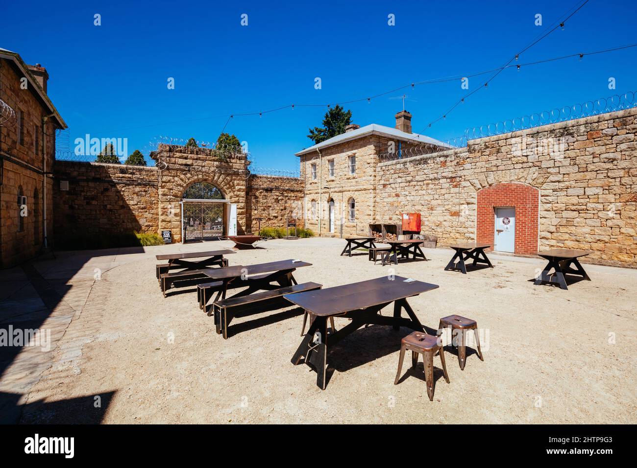 Beechworth Gaol in Victoria Australia Stock Photo - Alamy