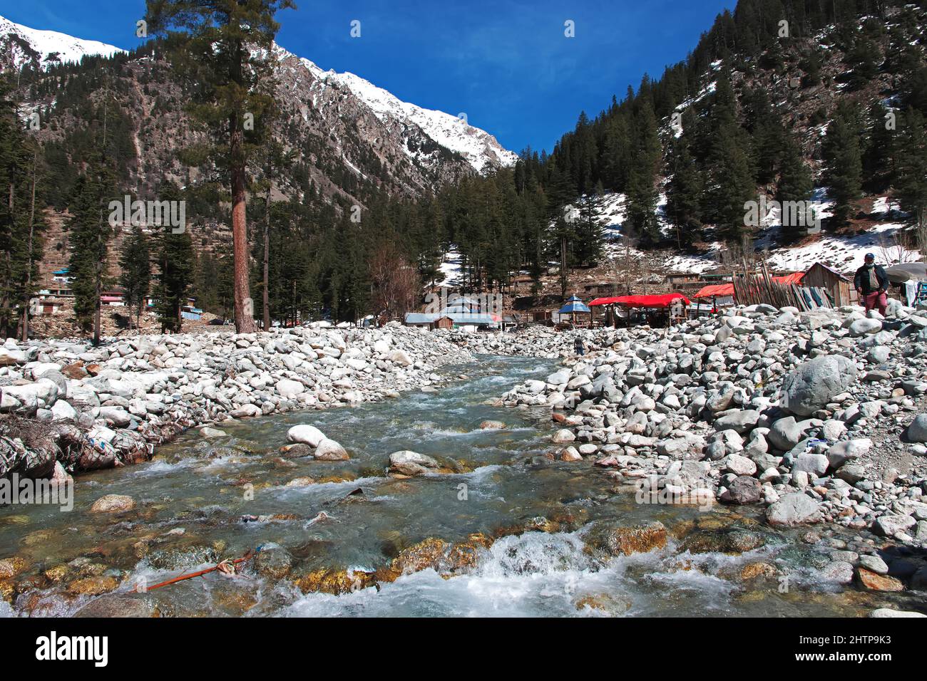 The river of Kalam valley in Himalayas, Pakistan Stock Photo - Alamy