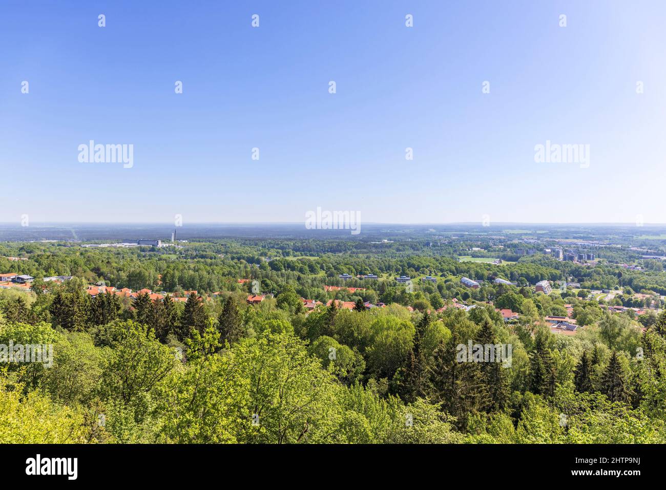 Beautiful summer view suburb hi-res stock photography and images - Alamy