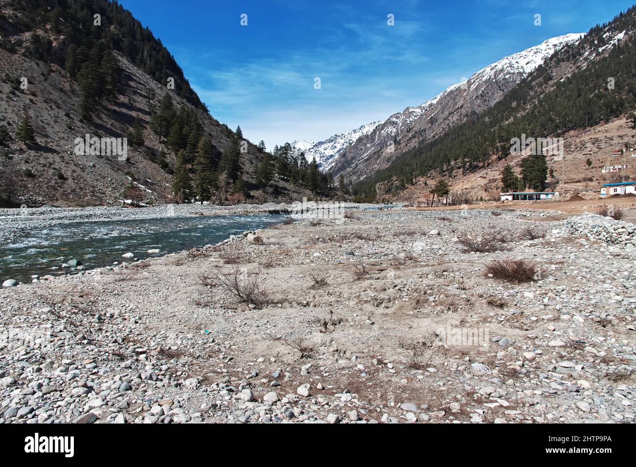 The river of Kalam valley in Himalayas, Pakistan Stock Photo - Alamy