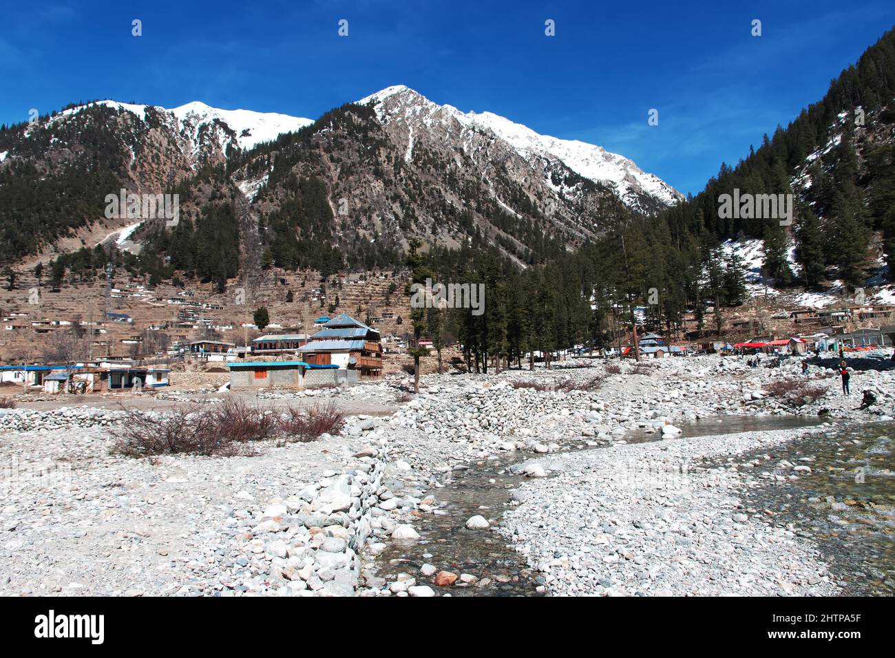 The river of Kalam valley in Himalayas, Pakistan Stock Photo - Alamy