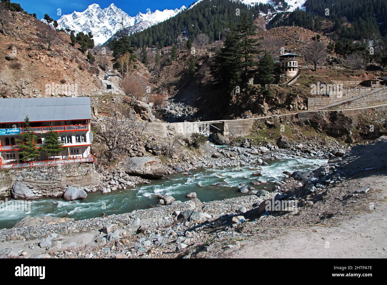 The river of Kalam valley in Himalayas, Pakistan Stock Photo - Alamy